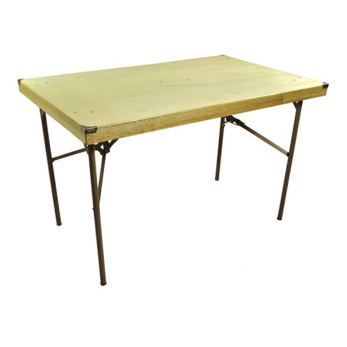 Rent the 4' x 30" Tradeshow / Display Table, (30" Legs) | CORT Party Rental