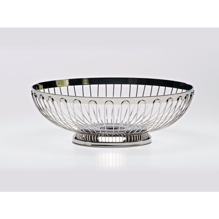 Rent the 10" Stainless Bread Basket | CORT Party Rental