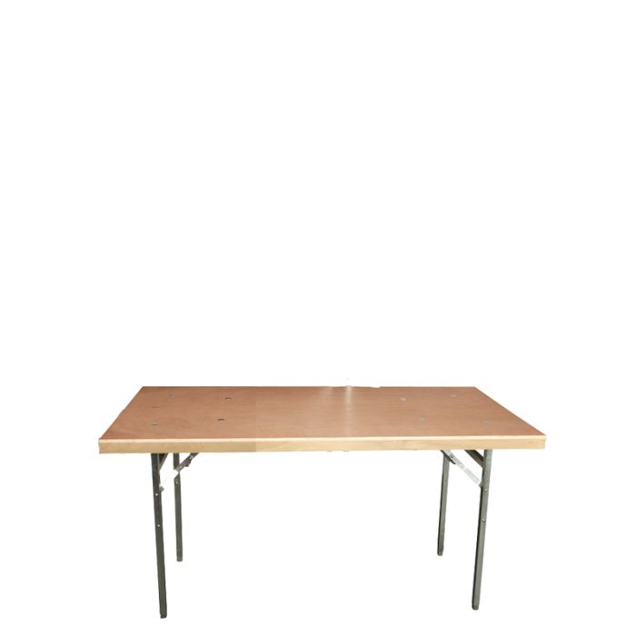 Rent the 4' x 30" Tradeshow / Display Table, (30" Legs) | CORT Party Rental