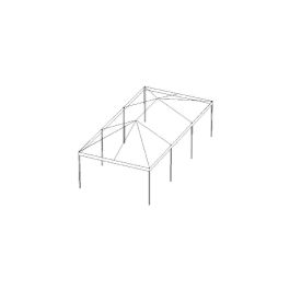 Rent the 15' x 30' Clear Frame Tent | CORT Party Rental