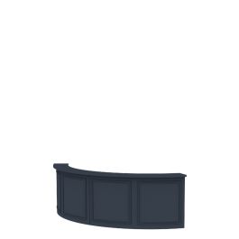 Rent the Baltic Blue Curve Bar 12' | CORT Party Rental