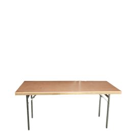 Rent the 6' x 30" Tradeshow / Display Table, (30" Legs) | CORT Party Rental