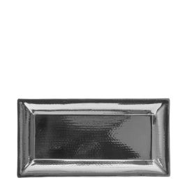 Rent the 18"x9" Rectangular Hammered Tray | CORT Party Rental