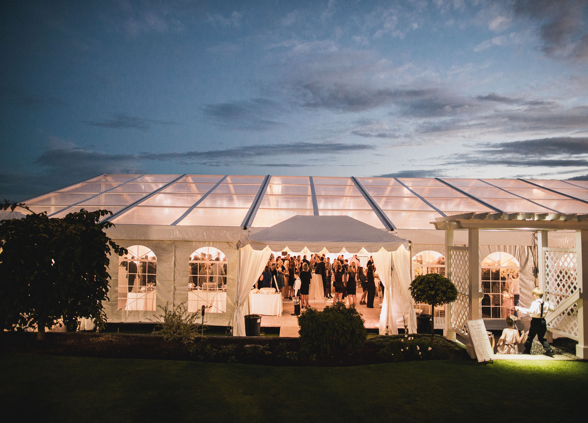 Luxe Tented Wedding | CORT Party Rental
