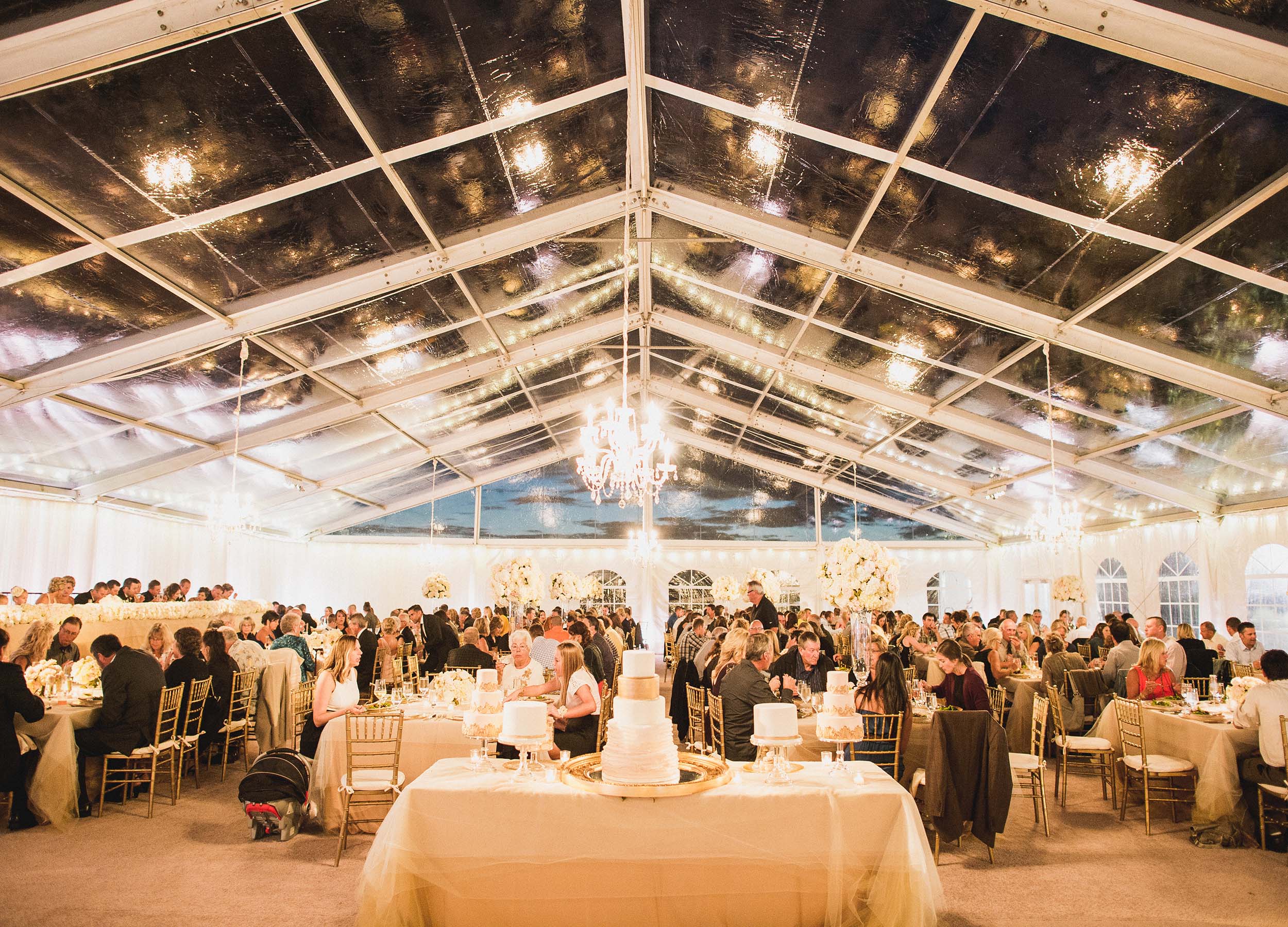 Luxe Tented Wedding | CORT Party Rental